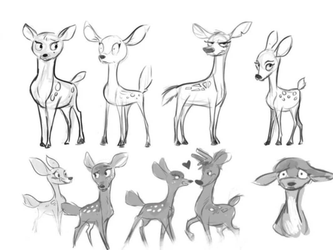 12 Cute Animal Sketch Ideas for Beginners - Mom's Got the Stuff