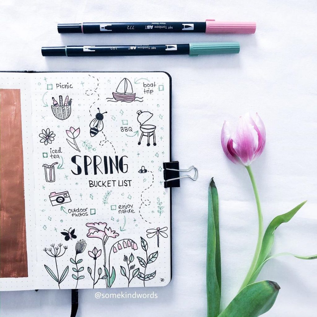 Easy Doodle Ideas To Try In Your Bullet Journal - Mom's Got the Stuff