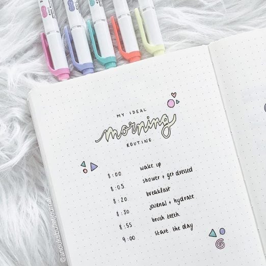 55 Stunning Bullet Journal Headers and Titles - Mom's Got the Stuff