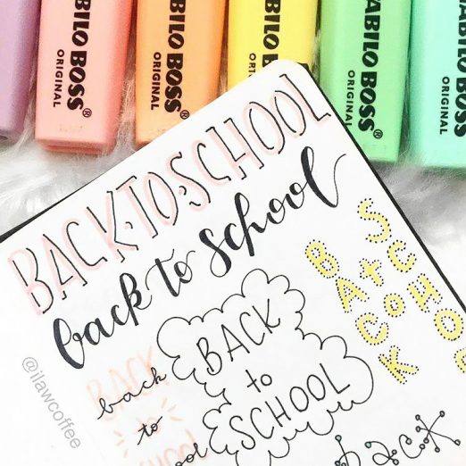 Bullet Journal Header Ideas for Your Cover Page - Mom's Got the Stuff