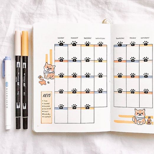 32 Creative Bullet Journal Spreads to Inspire You - Morrison Fromme