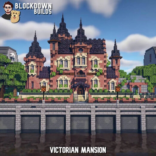 Minecraft Mansion Build Ideas and Tutorials - Mom's Got the Stuff