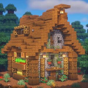 Easy Minecraft Starter House Builds - Mom's Got the Stuff