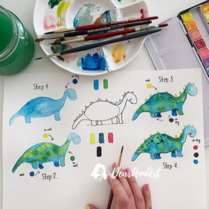 Cool Dinosaur Drawings - Mom's Got the Stuff