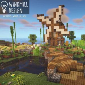Minecraft Windmill Builds To Impress Your Friends - Mom's Got the Stuff