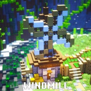 Minecraft Windmill Builds To Impress Your Friends - Mom's Got the Stuff