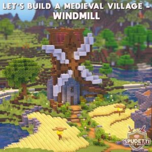 Minecraft Windmill Builds To Impress Your Friends - Mom's Got the Stuff