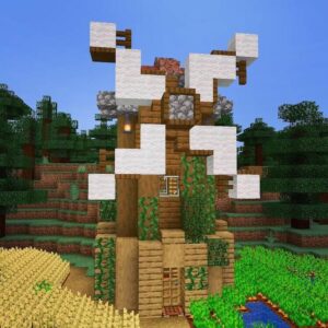 Minecraft Windmill Builds To Impress Your Friends - Mom's Got the Stuff