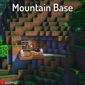 Ideas for Building Minecraft Houses Inside Mountains - Mom's Got the Stuff
