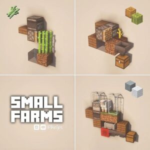 Minecraft Farm Build Ideas - Mom's Got the Stuff