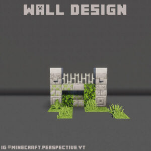 Minecraft Wall Design Ideas - Mom's Got the Stuff