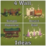 Minecraft Wall Design Ideas - Mom's Got the Stuff