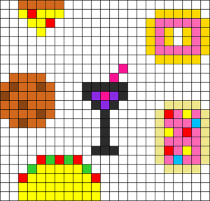 Free Perler Bead Food Patterns - Mom's Got the Stuff