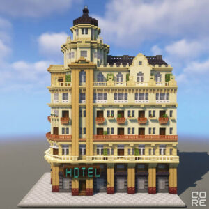 20 Awesome Minecraft Hotel Designs - Mom's Got the Stuff