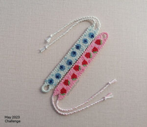 Heart Friendship Bracelet Patterns - Mom's Got the Stuff