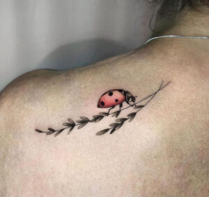 Ladybug Tattoo Ideas for Women - Mom's Got the Stuff