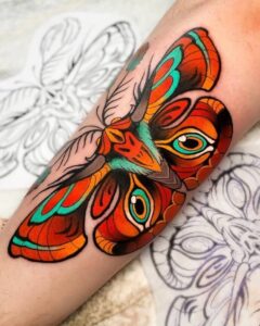 Neo-Traditional Tattoo Ideas for Women - Mom's Got the Stuff