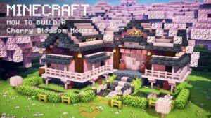 Minecraft Cherry Blossom Builds - Mom's Got the Stuff