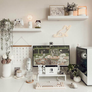 Cozy Gaming Setup Ideas for Women - Mom's Got the Stuff