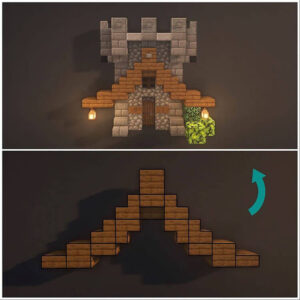 Cool Minecraft Roof Design Ideas - Mom's Got the Stuff