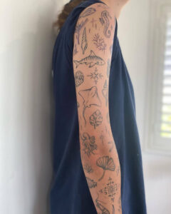 Patchwork Tattoo Ideas for Women - Mom's Got the Stuff