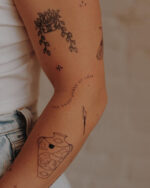 Patchwork Tattoo Ideas for Women - Mom's Got the Stuff