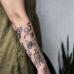Patchwork Tattoo Ideas for Women - Mom's Got the Stuff