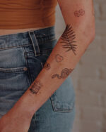 Patchwork Tattoo Ideas for Women - Mom's Got the Stuff