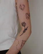 Patchwork Tattoo Ideas for Women - Mom's Got the Stuff