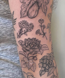 Patchwork Tattoo Ideas for Women - Mom's Got the Stuff