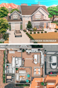 Sims 4 House Layouts (and Floor Plans) to Build Your Dream Home - Mom's Got the Stuff