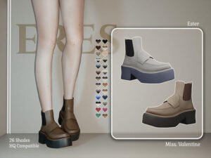 Sims 4 Boots CC for Your Female Sims - Mom's Got the Stuff